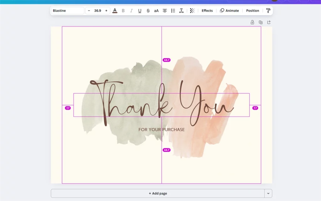 A Comprehensive Guide Of Thank You Card Size For Business | PackFancy